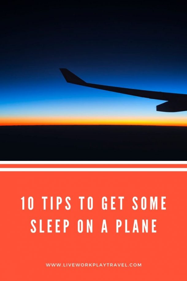 17 Tips for Getting Sleep on a Plane