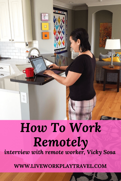 How To Work Remotely - Interview With Vicky Sosa